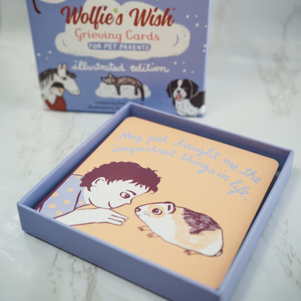 Save with a BUNDLE of 25 units! Illustrated Pet Loss Grieving Cards (25 ...